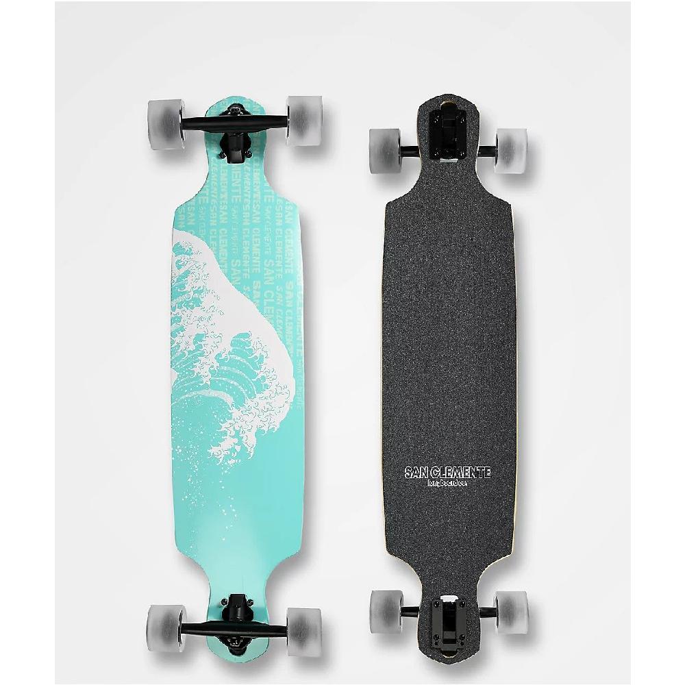 San Clemente Great Wave Drop Through 36" Longboard – Longboards USA