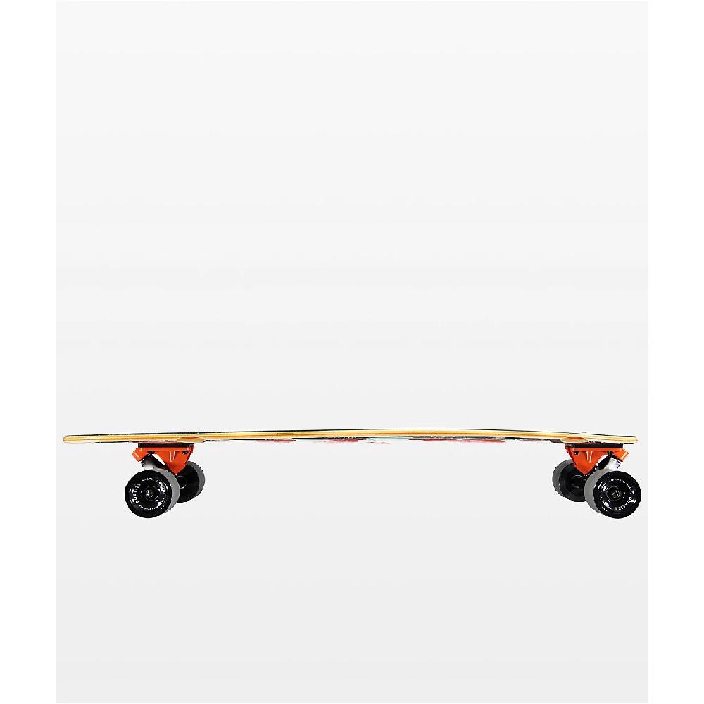 San Clemente Orange Blossom Flower 36" complete Longboard – Longboards USA