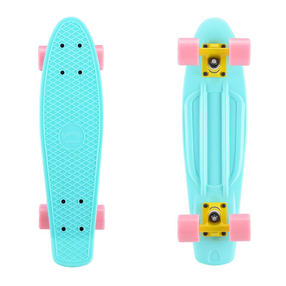 Sanview Green 22 Inch Mini Cruiser Skateboard for Beginners ...