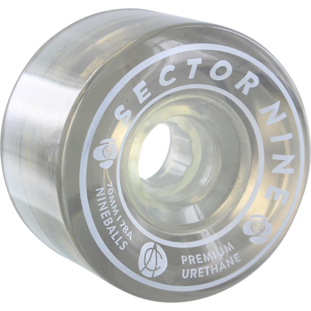 Sector 9 Nineballs 70mm 78A Smoke Skateboard Wheels – Longboards USA