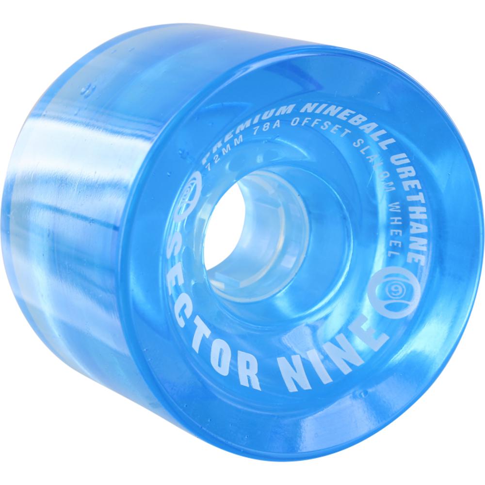 Sector 9 Nineballs 72mm 78A Blue Skateboard Wheels – Longboards USA