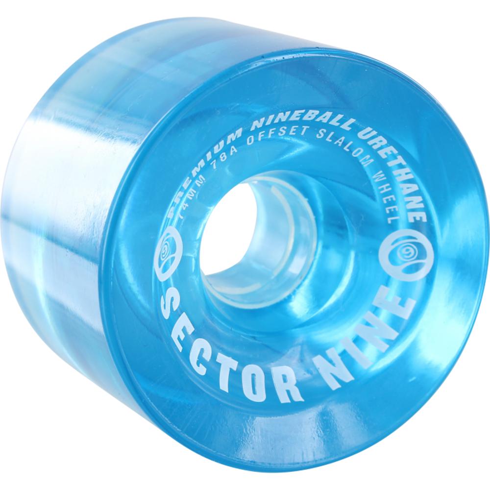 Sector 9 Nineballs 74mm 78A Blue Skateboard Wheels – Longboards USA