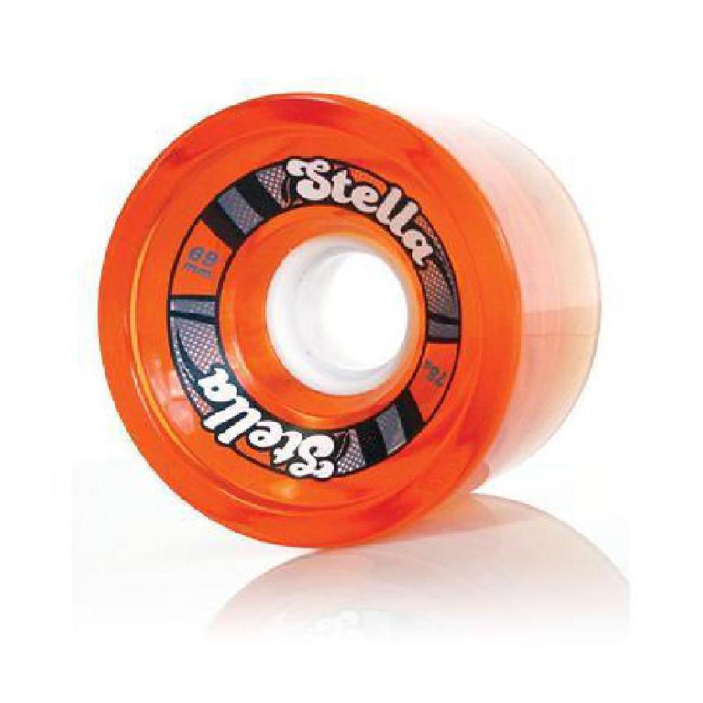 Longboard Skateboard 69mm Wheels Gel Orange – Longboards USA
