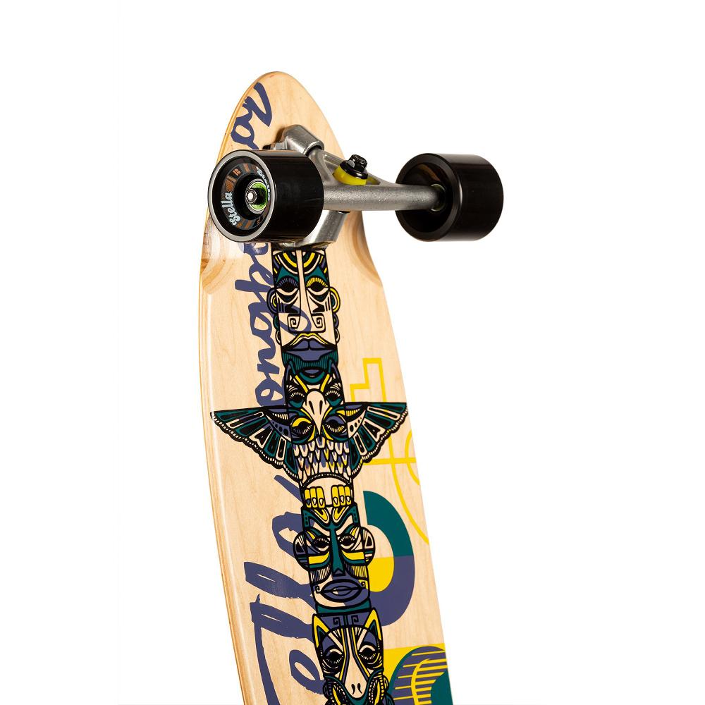 Stella Emblem 38" Kicktail Cruiser Longboard – Longboards USA