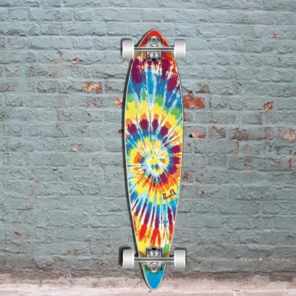 Punked Tiedye Original Pintail Longboard 40" – Longboards USA