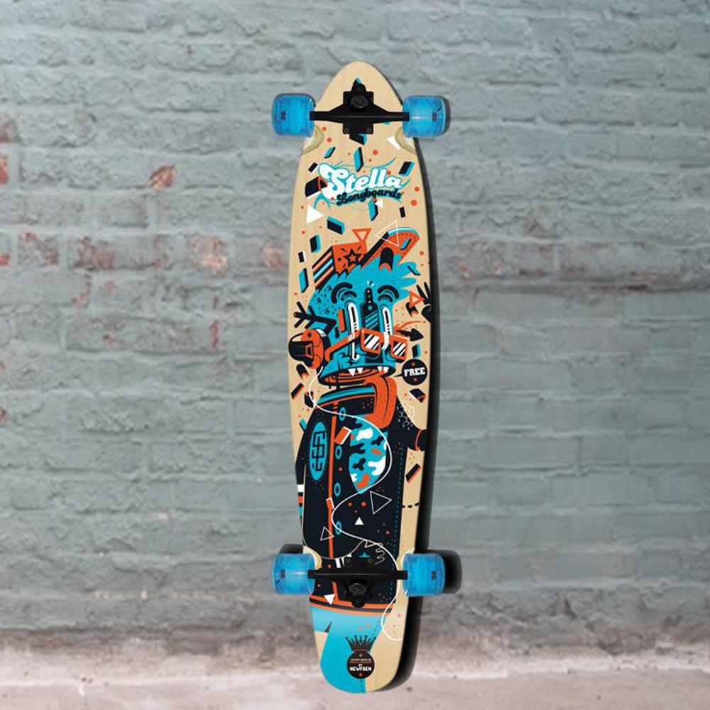 Varsity Kicktail Longboard 42 inch Stella Longboards – Longboards USA