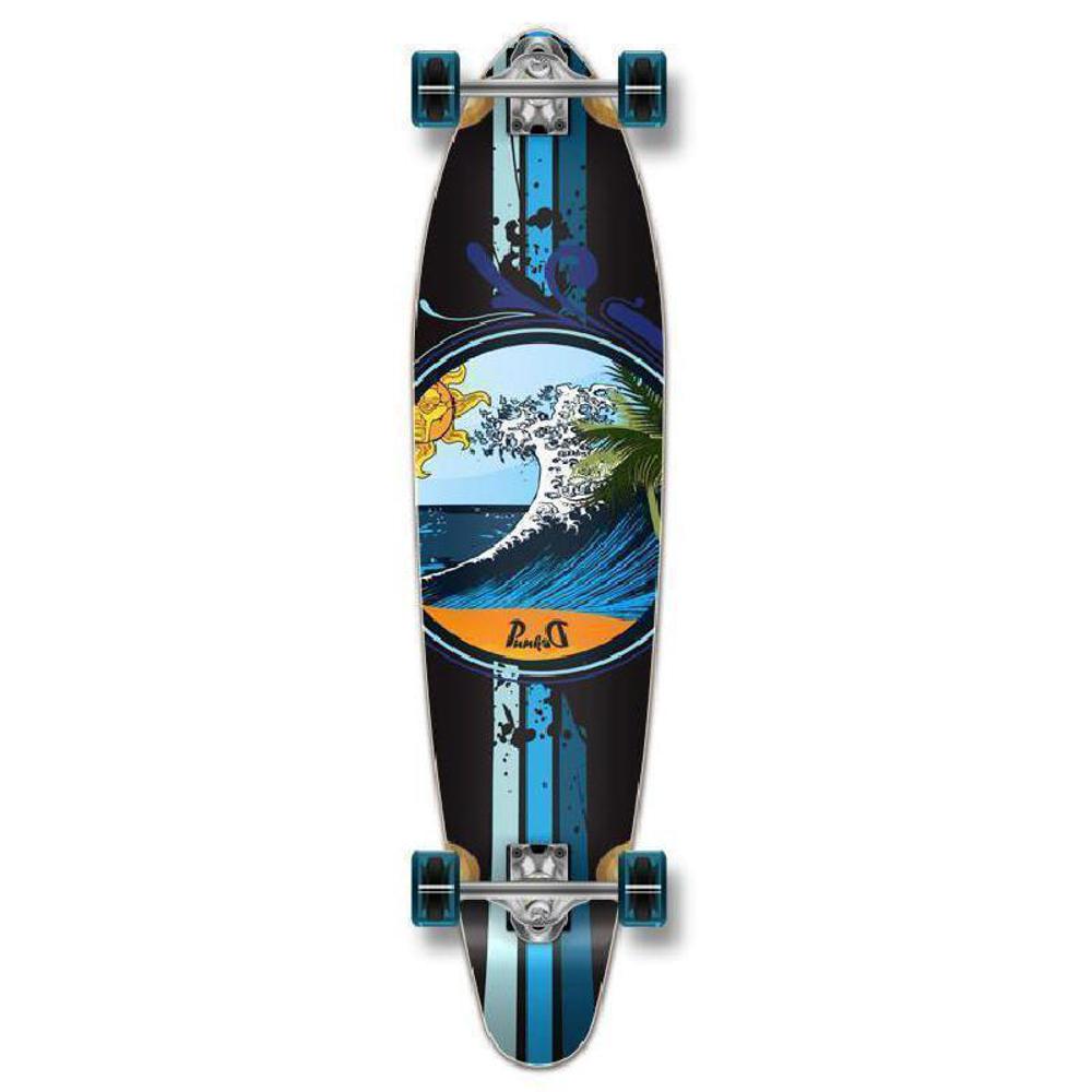 Wave Kicktail Longboard 40 inch from Punked – Longboards USA