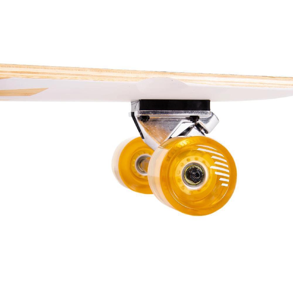 Zed Sunburst 44" Top Mount Bamboo Kicktail Longboard – Longboards USA